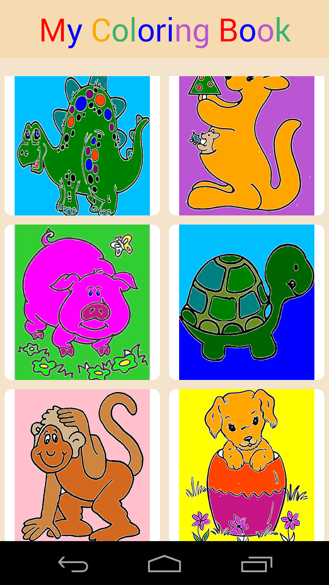 Coloring Book: Free Coloring - App on Amazon Appstore