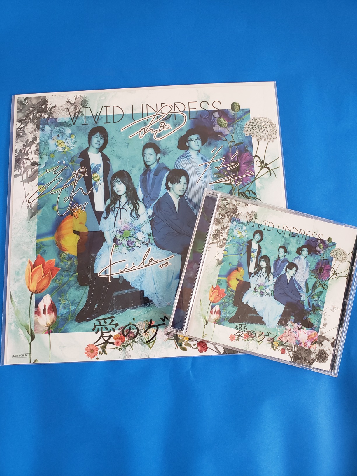 Amazon.co.jp: vivid undress : 【Amazon.co.jp限定】愛のゲイン (特典:複製サイン入りメガジャケ)付 ...