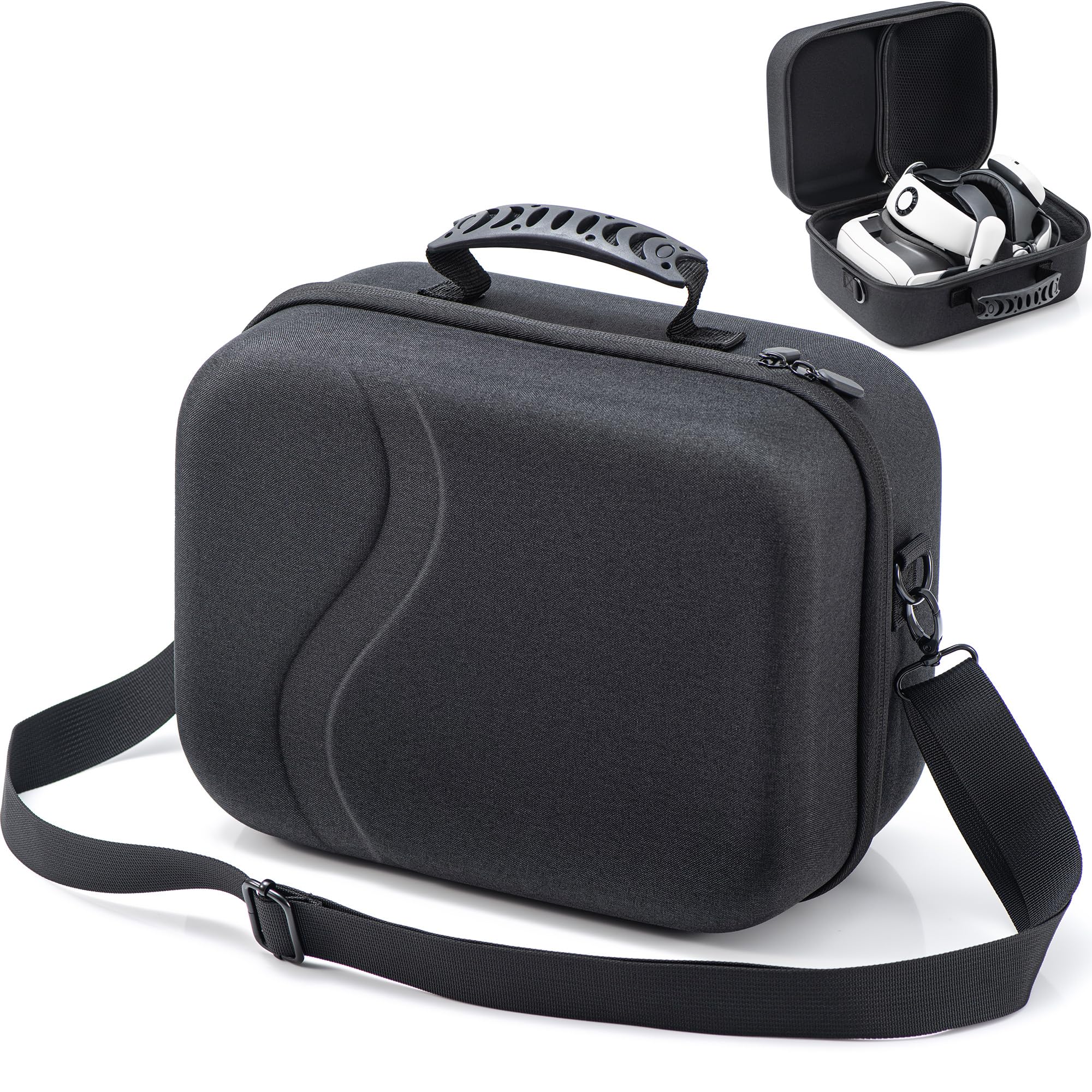 Amazon.com: Upgraded Carrying Case for Meta Quest 3, Hard Travel Case ...