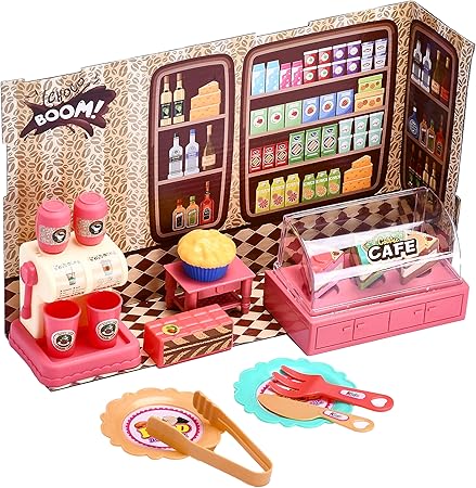 Amazon.com: Jewelkeeper Toy Coffee Maker for Kids - Kitchen Playsets ...