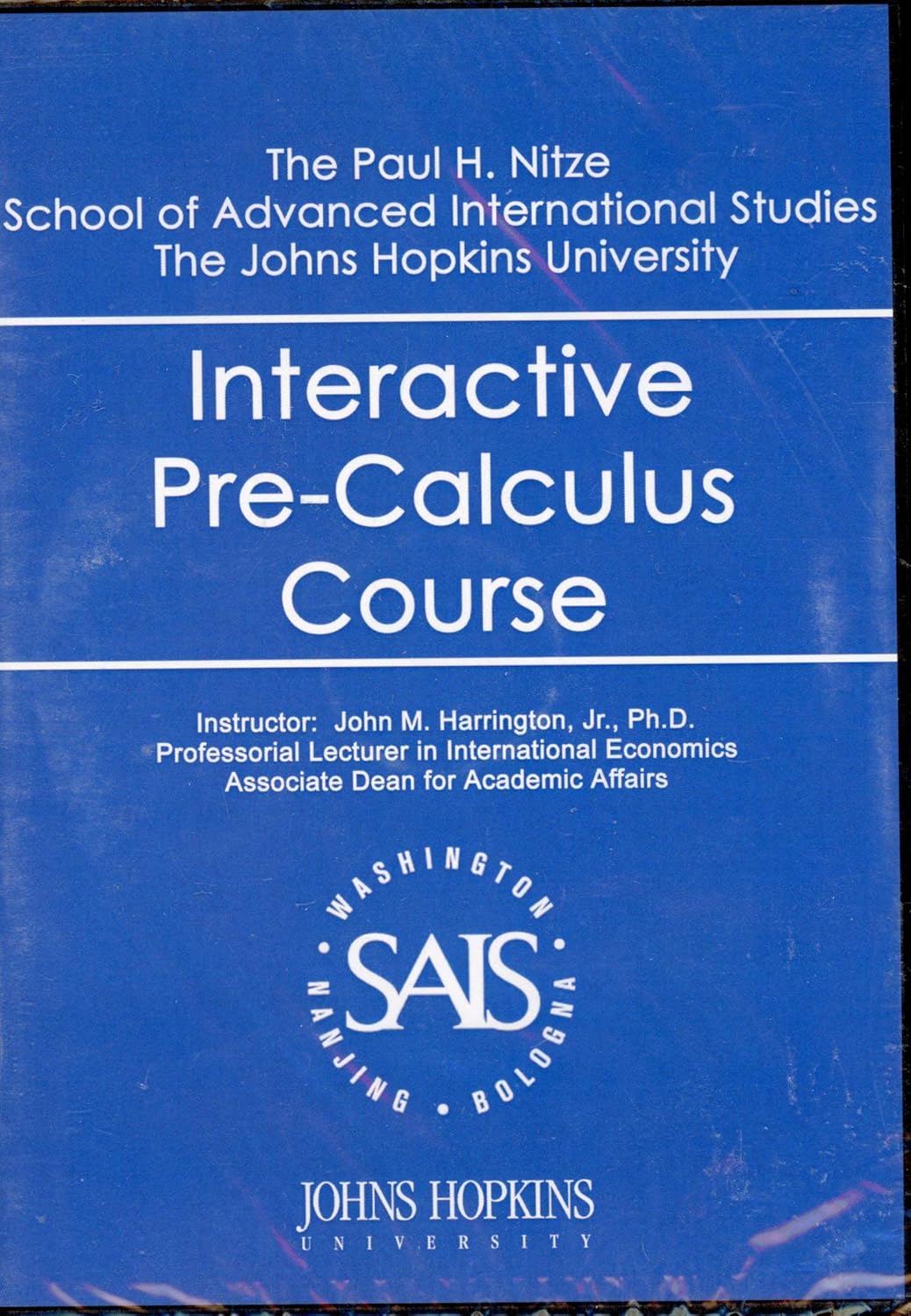 Amazon.com: Interactive Pre-Calculus Course : Dr. John M. Harrington ...