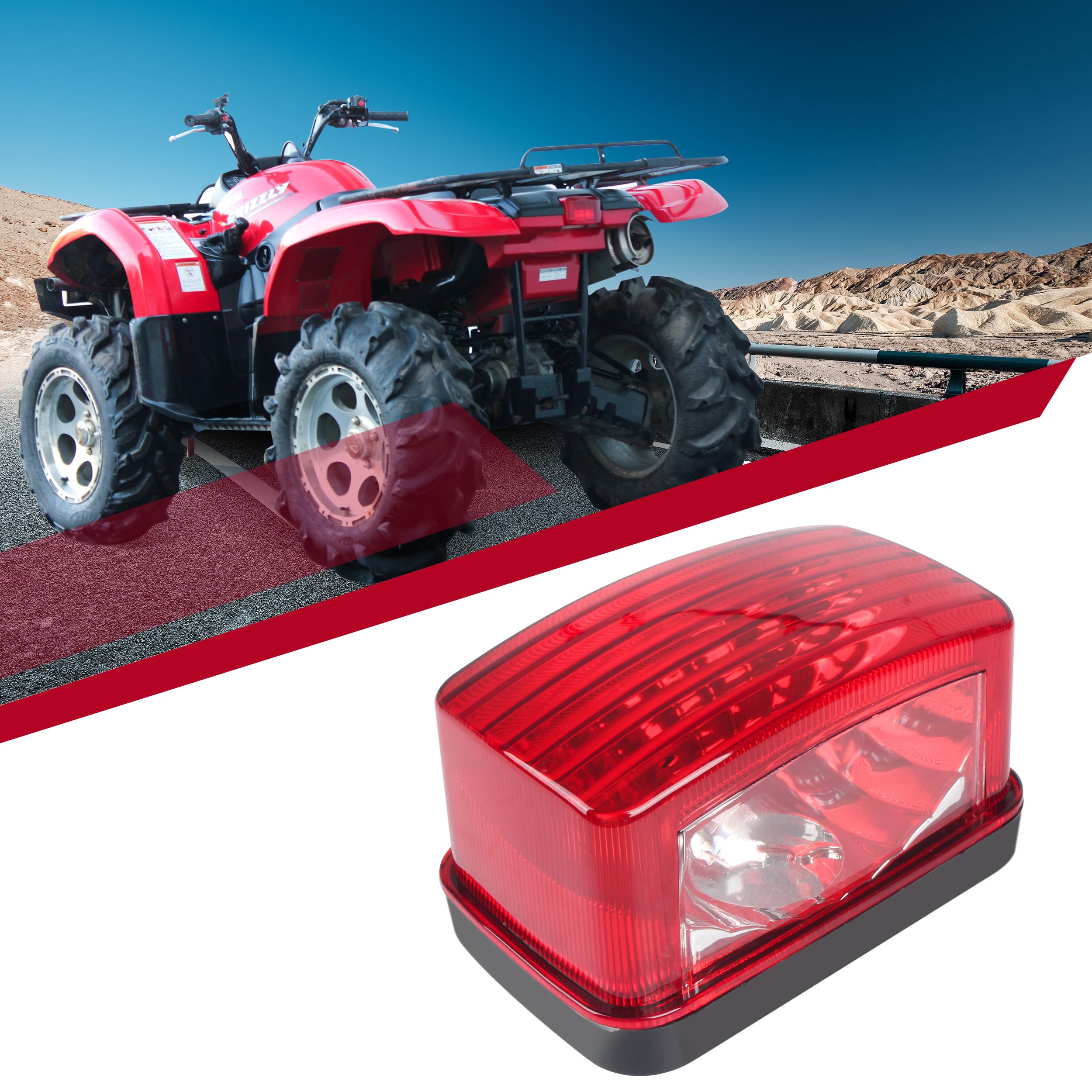 Amazon.com: KAKABAS Waterproof Taillight Housing Tail light Lens Cover ...