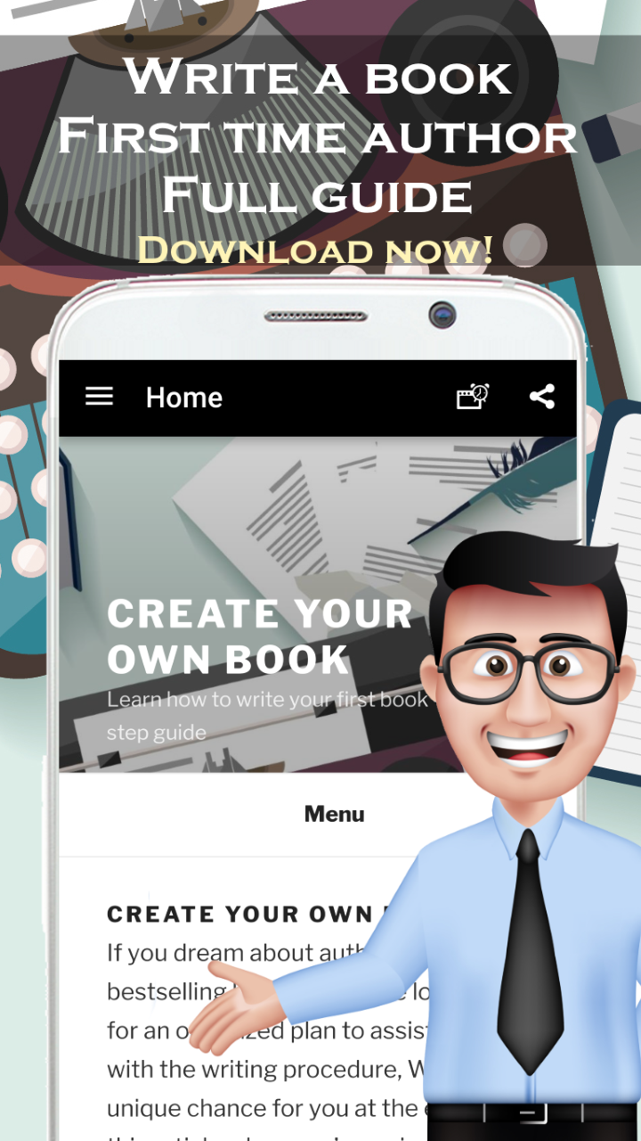 Write a book - First time author writing guide - App on Amazon Appstore