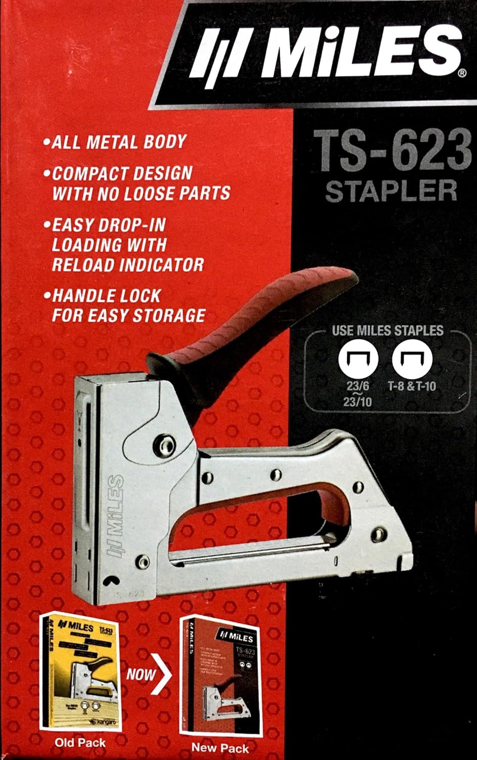 Miles TS-623 Gun Tacker and Staples Pins (Combo) : Amazon.in: Office ...