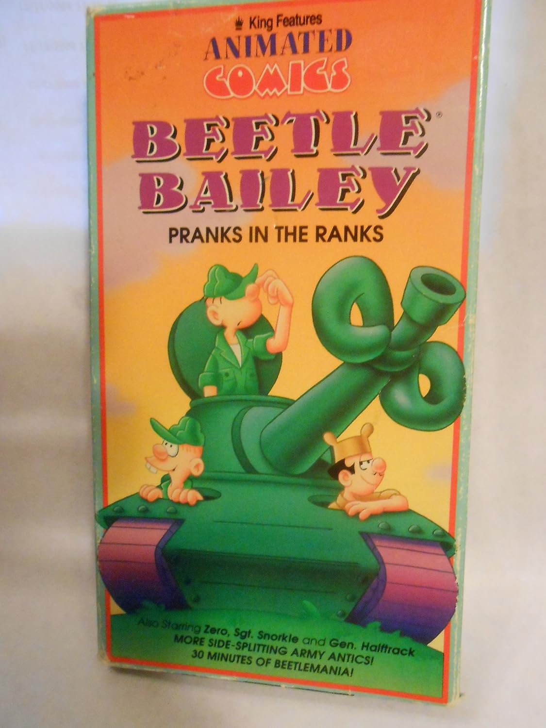 Amazon.com: Beetle Bailey:Pranks in the Ranks [VHS] : Frank Welker, Bob ...
