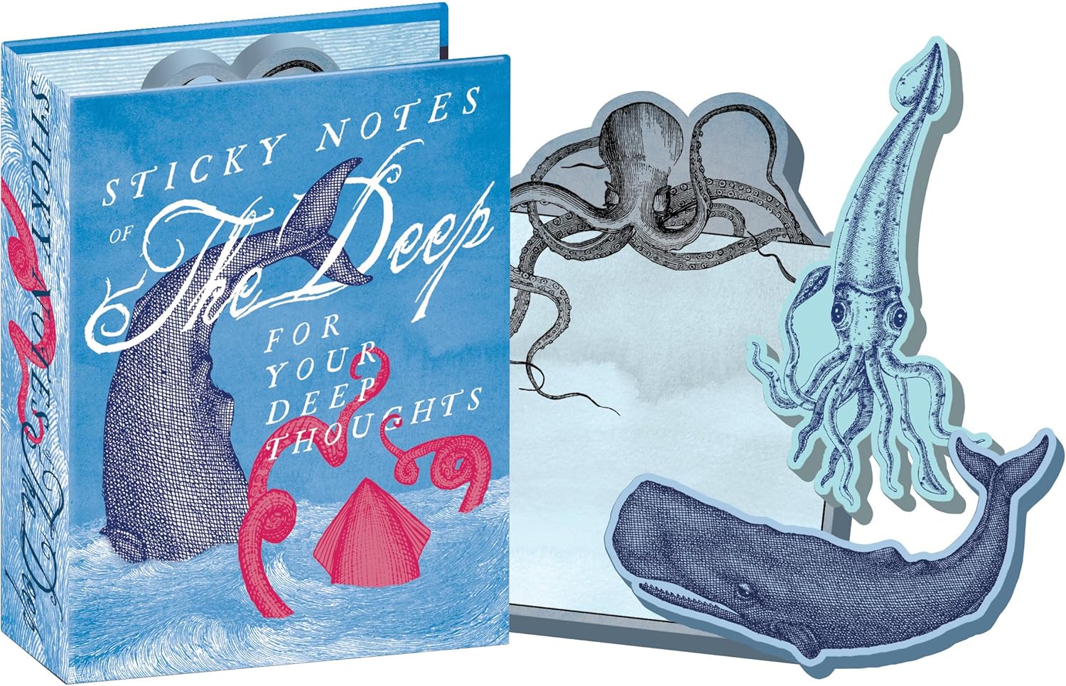 Deep Sea Notes - Sea Monsters Sticky Notes Booklet : Amazon.co.uk ...