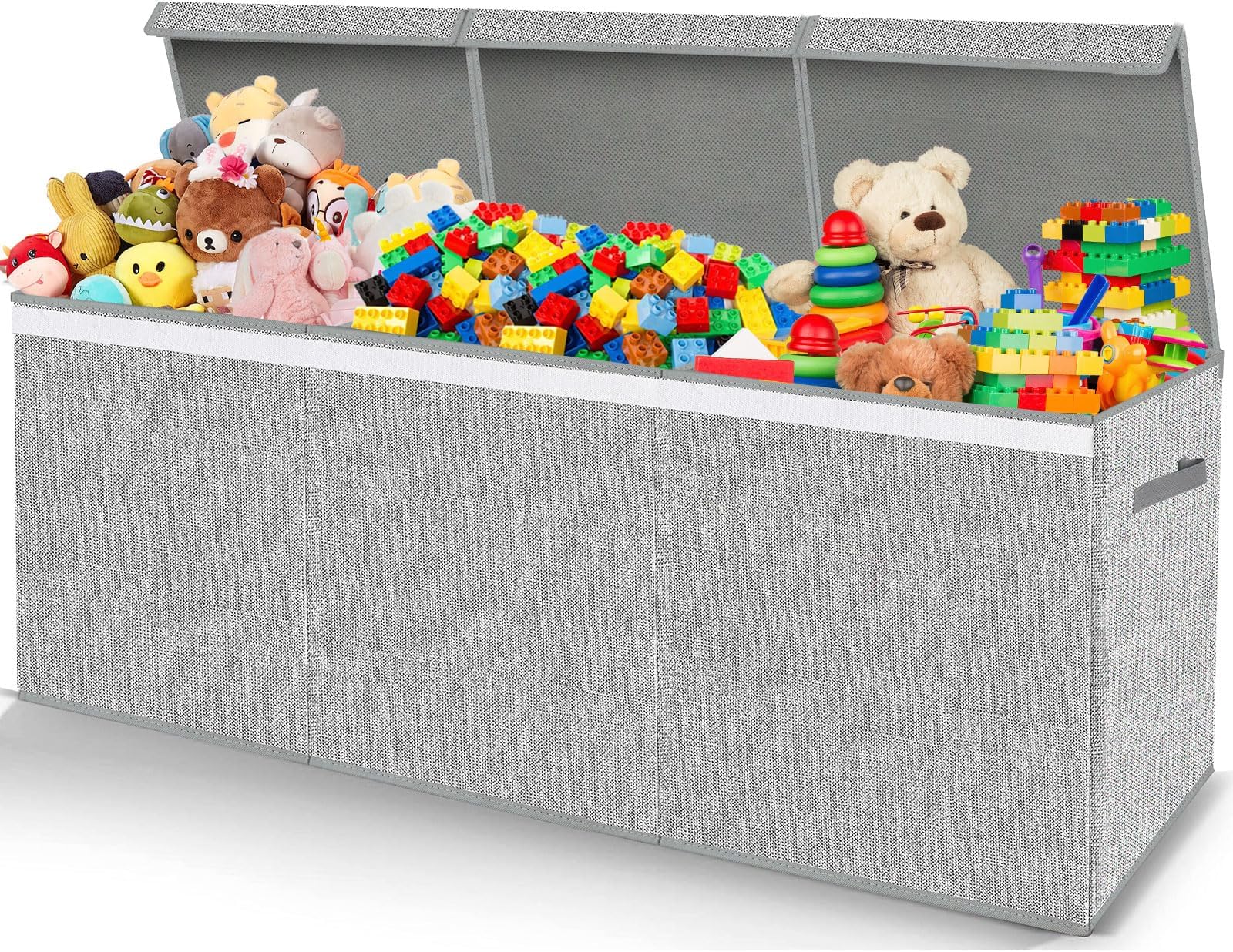 Pantryily Extra Large Toy Box for Girls Boys - Collapsible Kids Toy ...