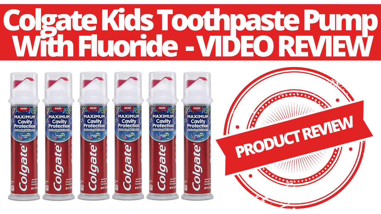 Watch Colgate Kids Toothpaste Pump with Fluoride Video Review! on ...