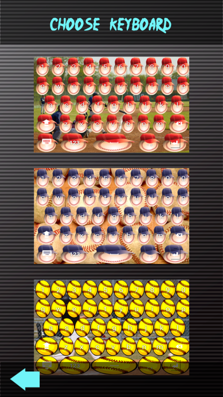 Baseball Keyboards - App on Amazon Appstore