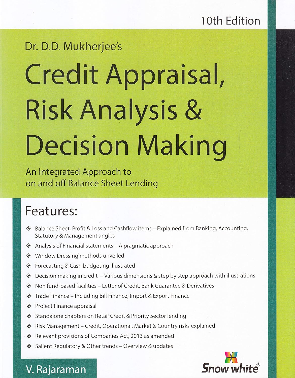 Buy Credit Appraisal Risk Analysis & Decision Making 10th Edition Book ...