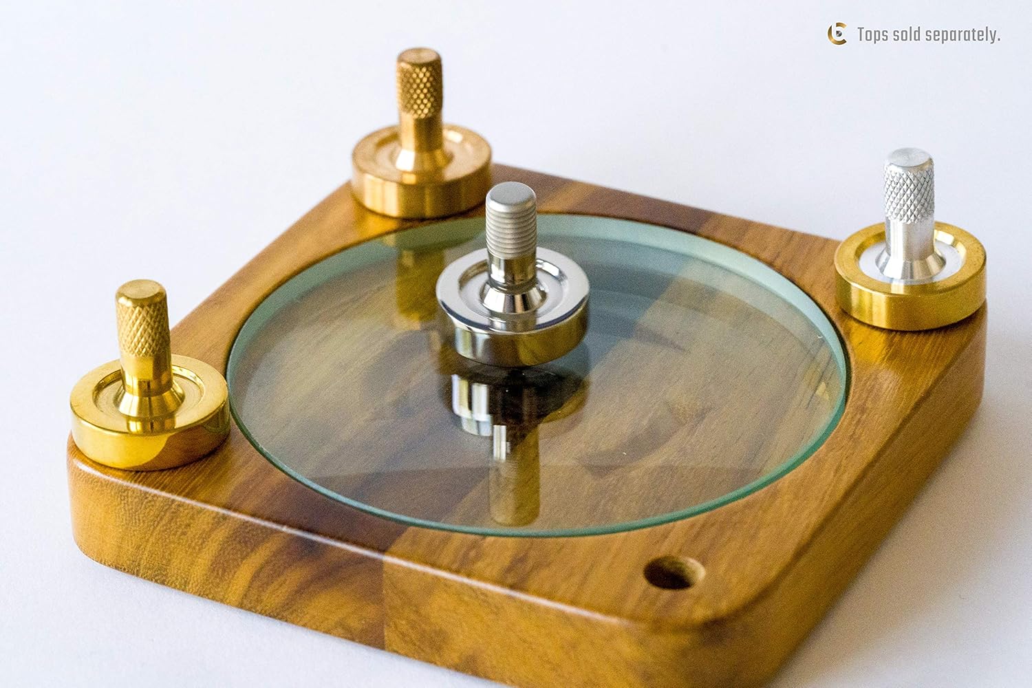 Burmese Teak Spin Base for Fidget Play to Ease Philippines | Ubuy