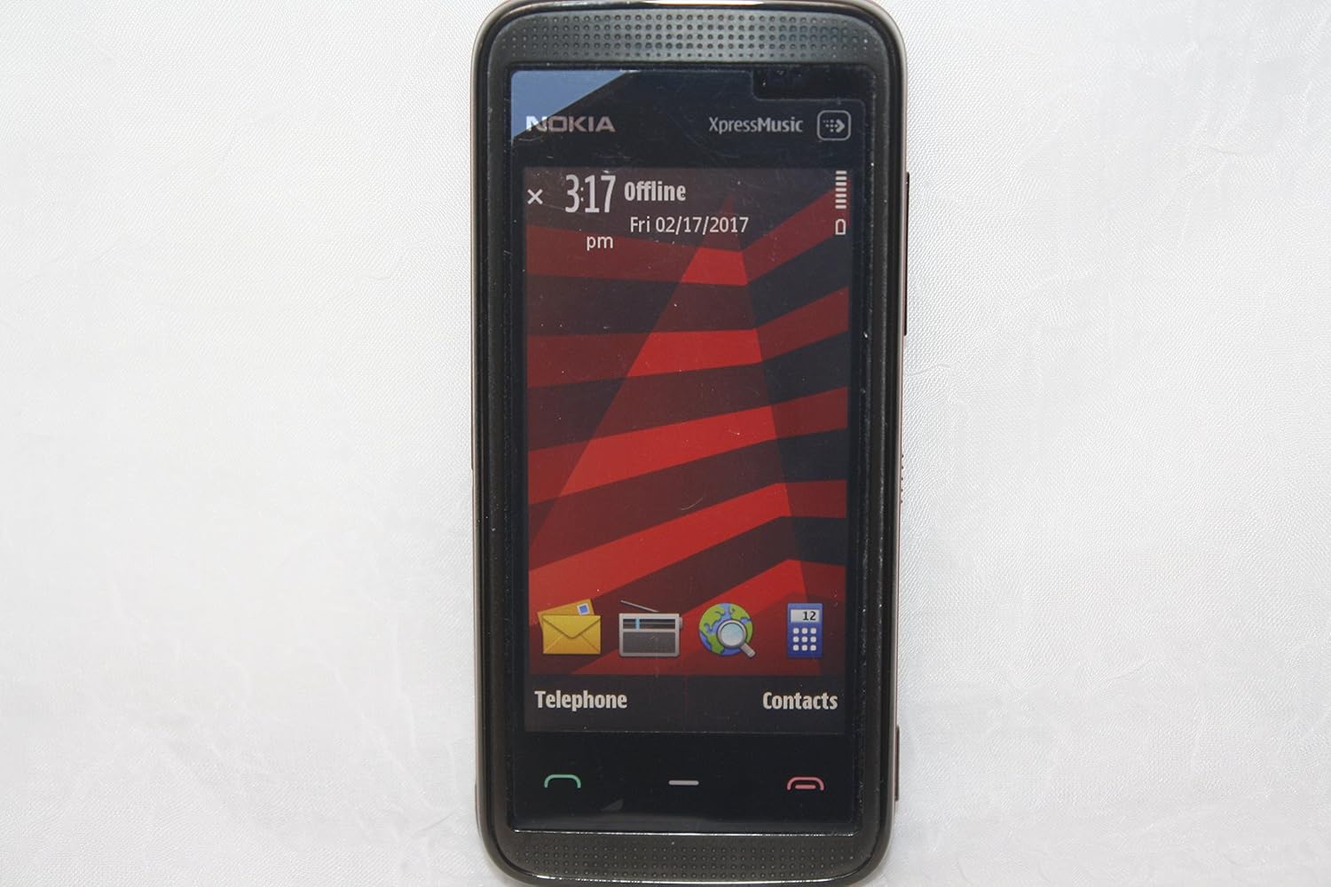 Nokia 5530 XpressMusic Smartphone (WLAN, Touchscreen, Sound 3D-Surround ...