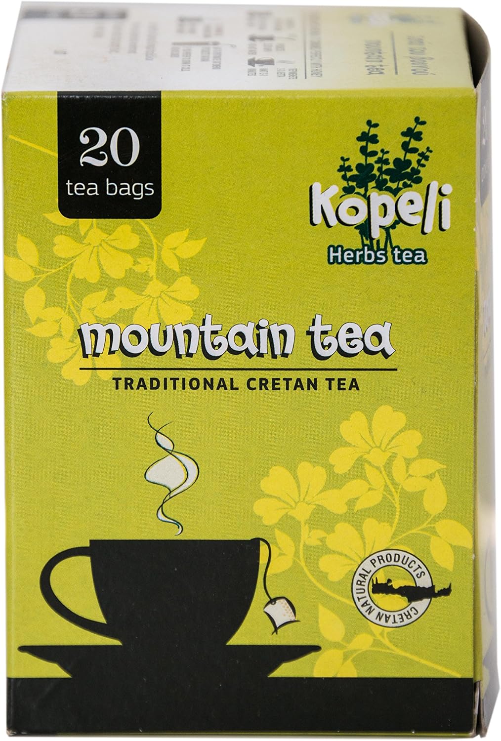 Greek Herbal Tea Selection from Crete 20 Bags (Mountain Tea) : Amazon ...