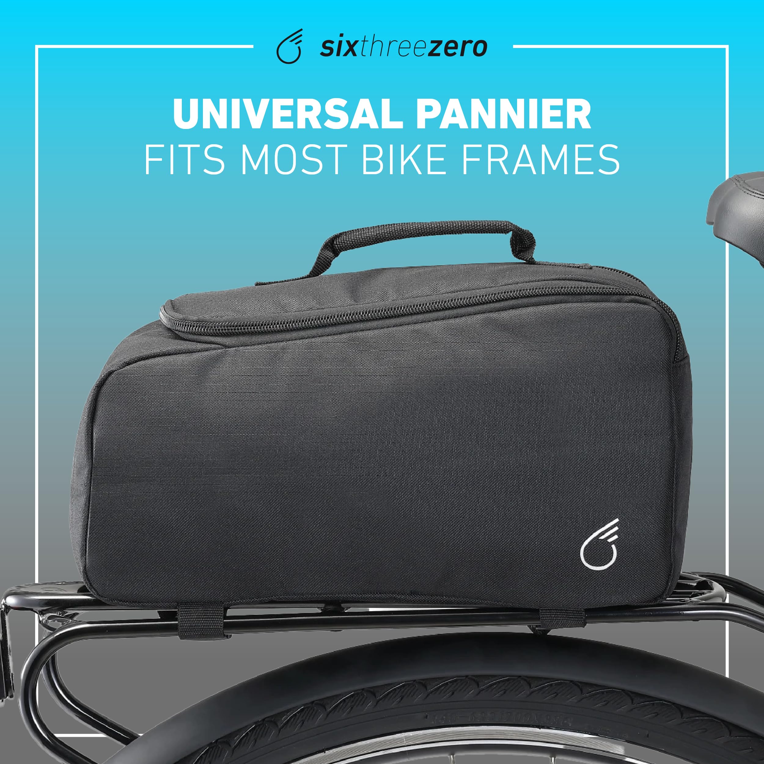 Snapklik.com : Sixthreezero Bike Bag For Rear Rack, Waterproof ...