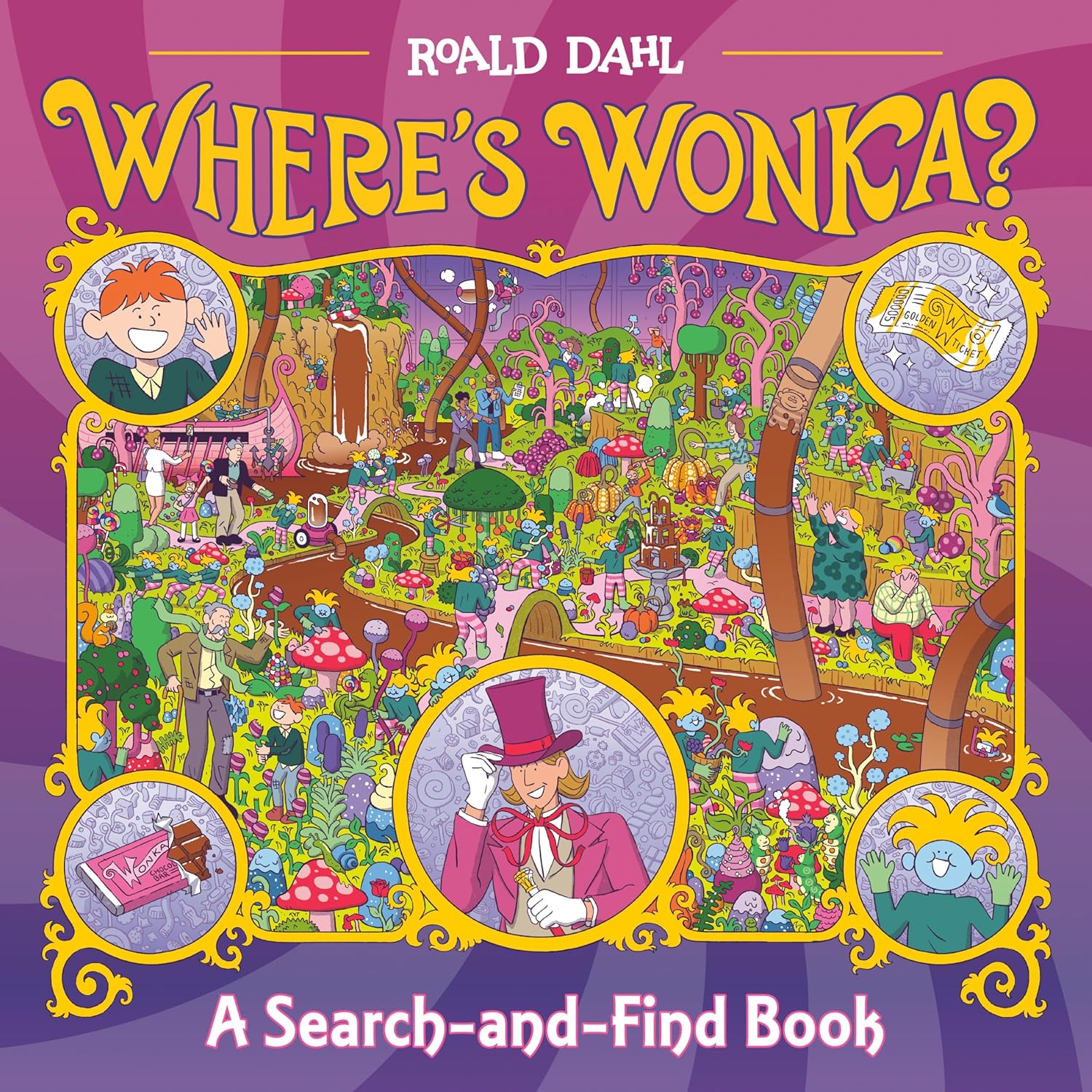 Where's Wonka?: A Search-and-Find Book: Dahl, Roald, McDonald, Wren ...