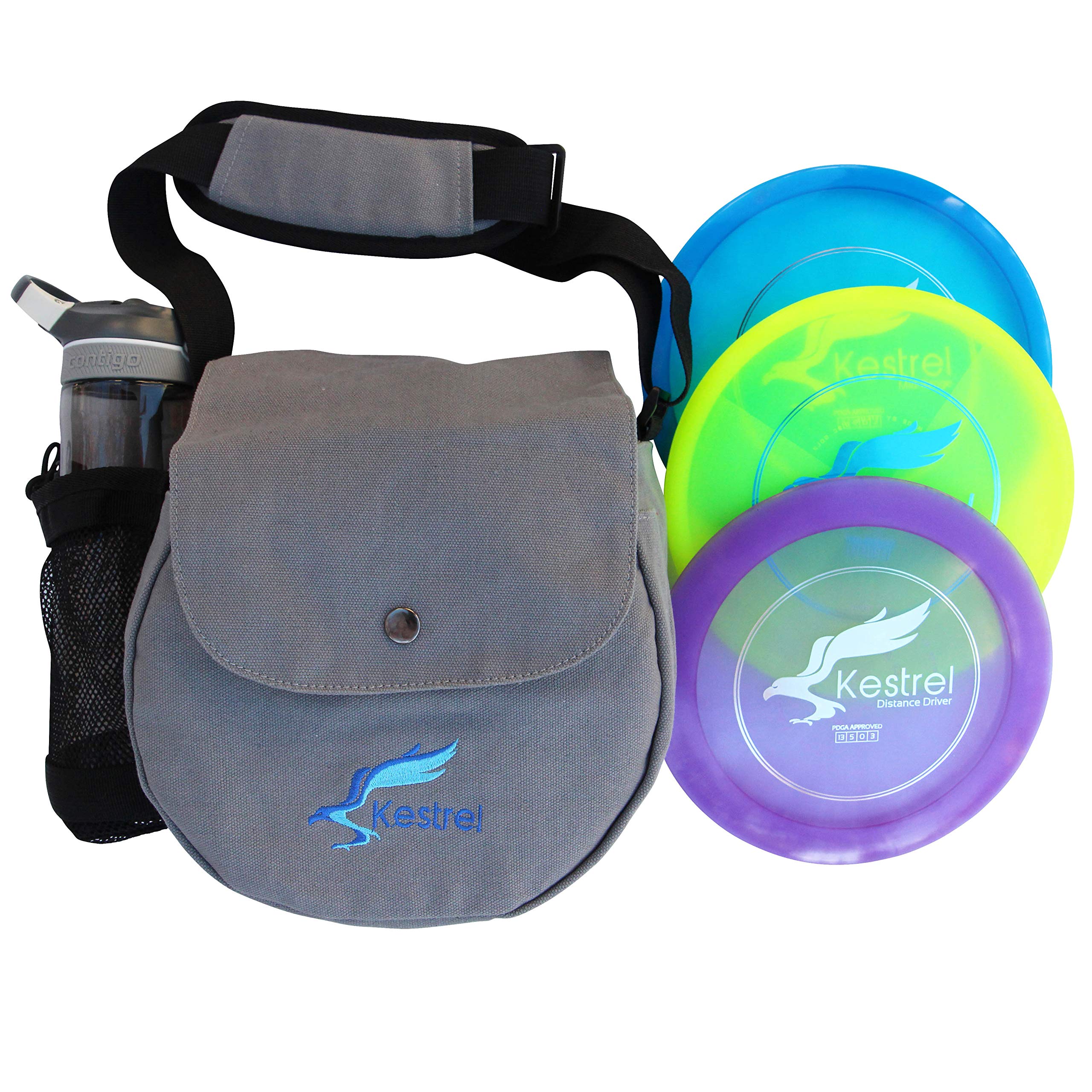 Amazon.com: Pro Frisbee Golf Disc Set - 3 Disc Golf Discs & Gray Disc ...