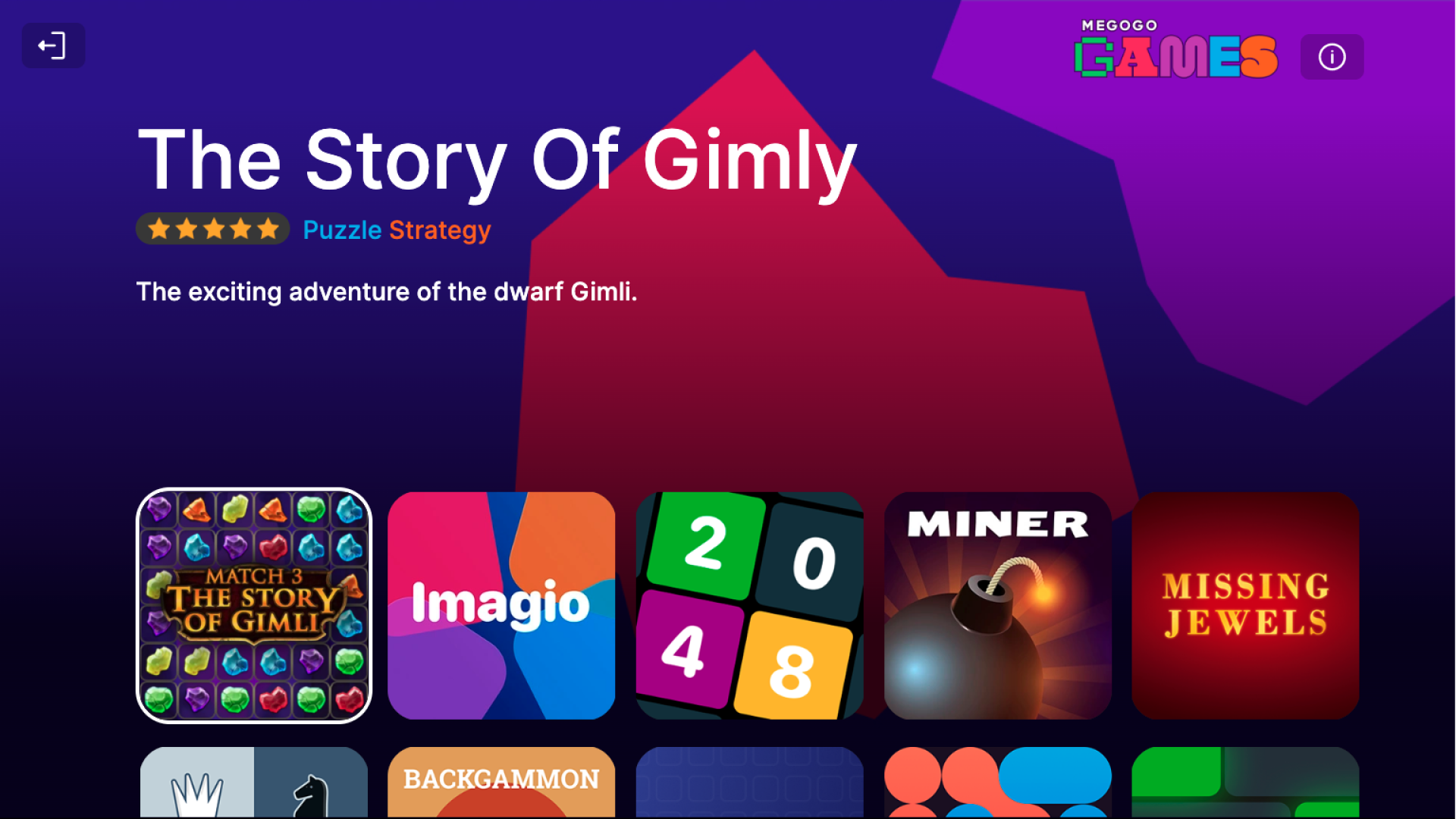 Megogo Games - App on Amazon Appstore