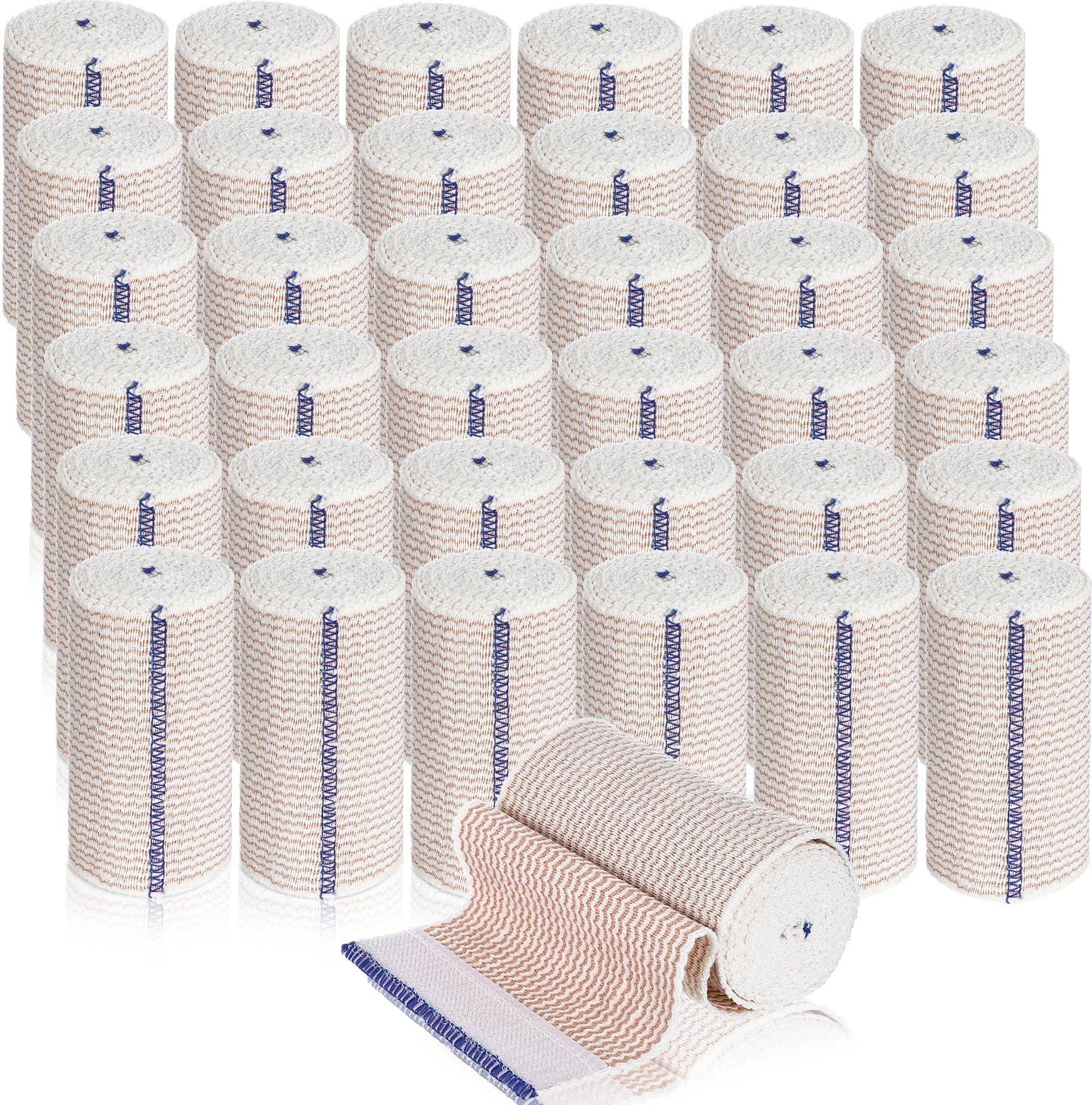 Amazon.com: TrelaCo 12 Pcs Elastic Bandage Wrap with Self Closure on ...