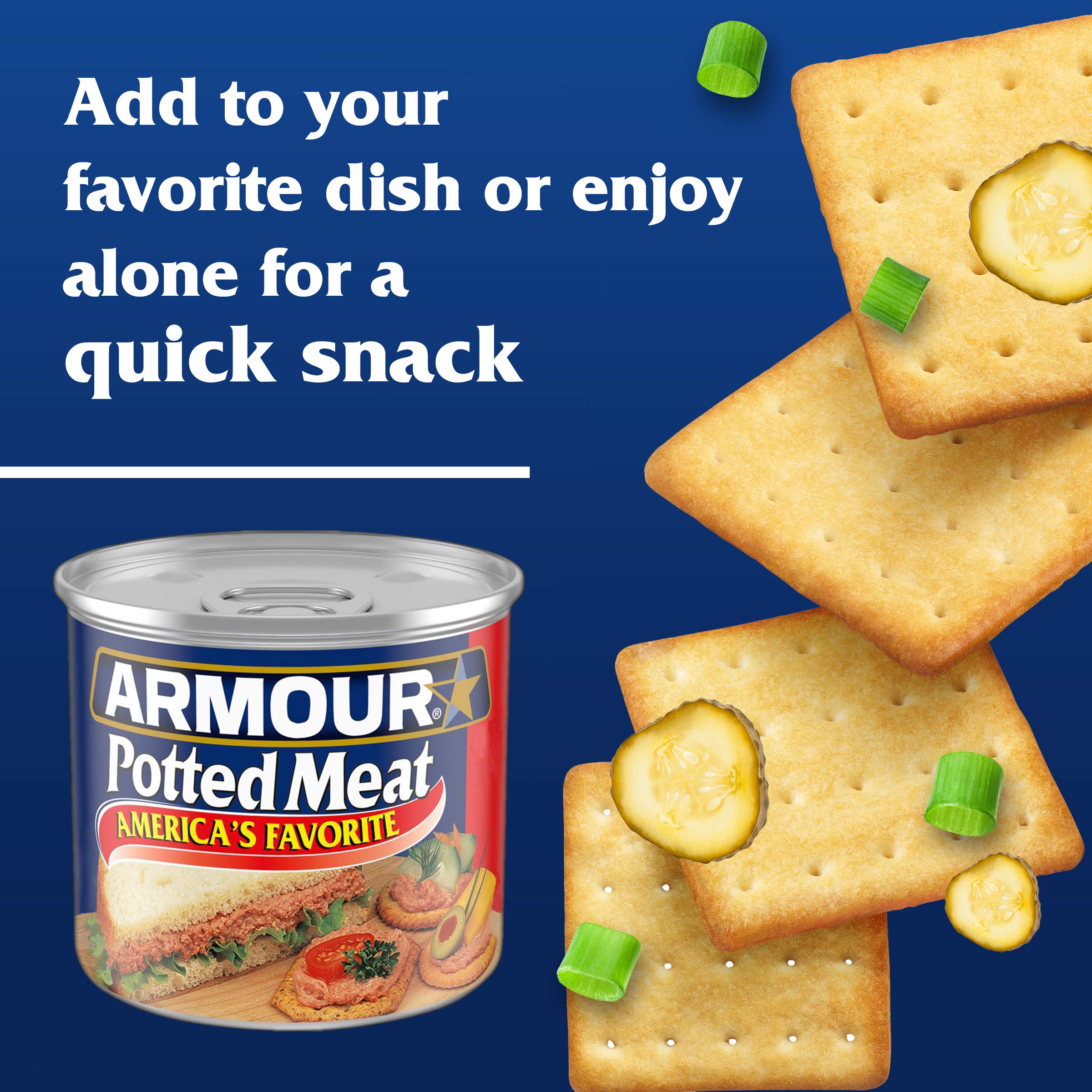 Snapklik.com : Amour Star Potted Meat, Canned Meat, 5.5 OZ