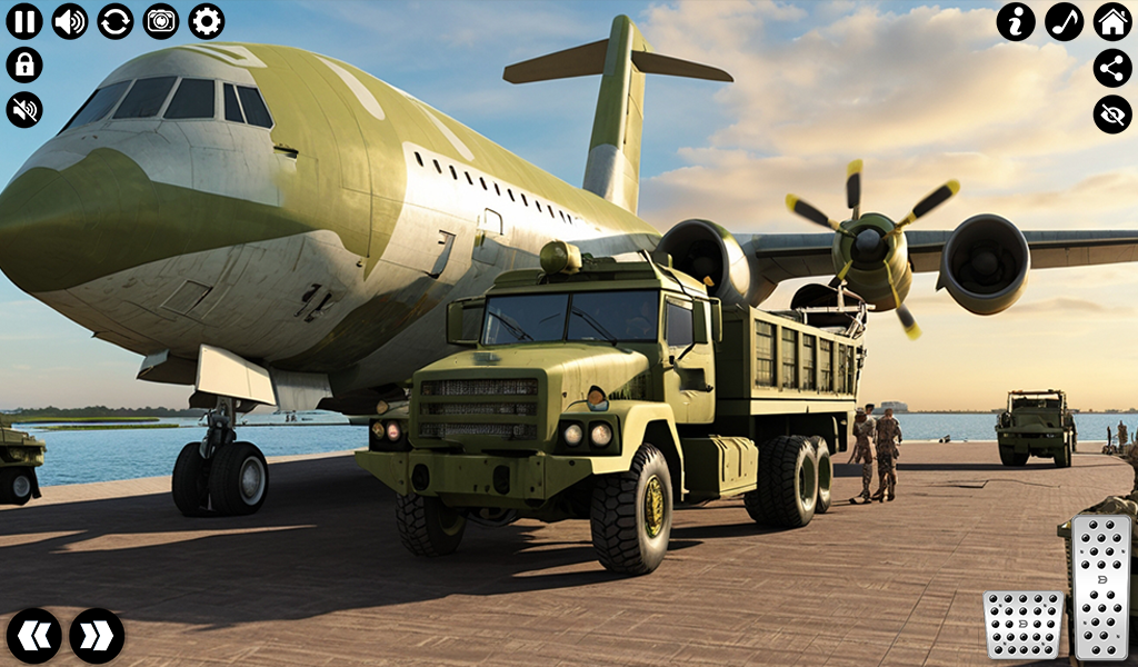 US Army Cargo Transport Plane Simulator Games - Military Cargo Airplane ...