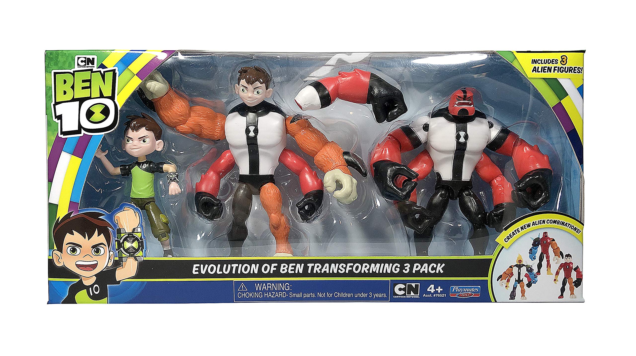 Ben 10 EVOLUTION OF BEN TRANSFORMING 3PK- Buy Online in India at ...