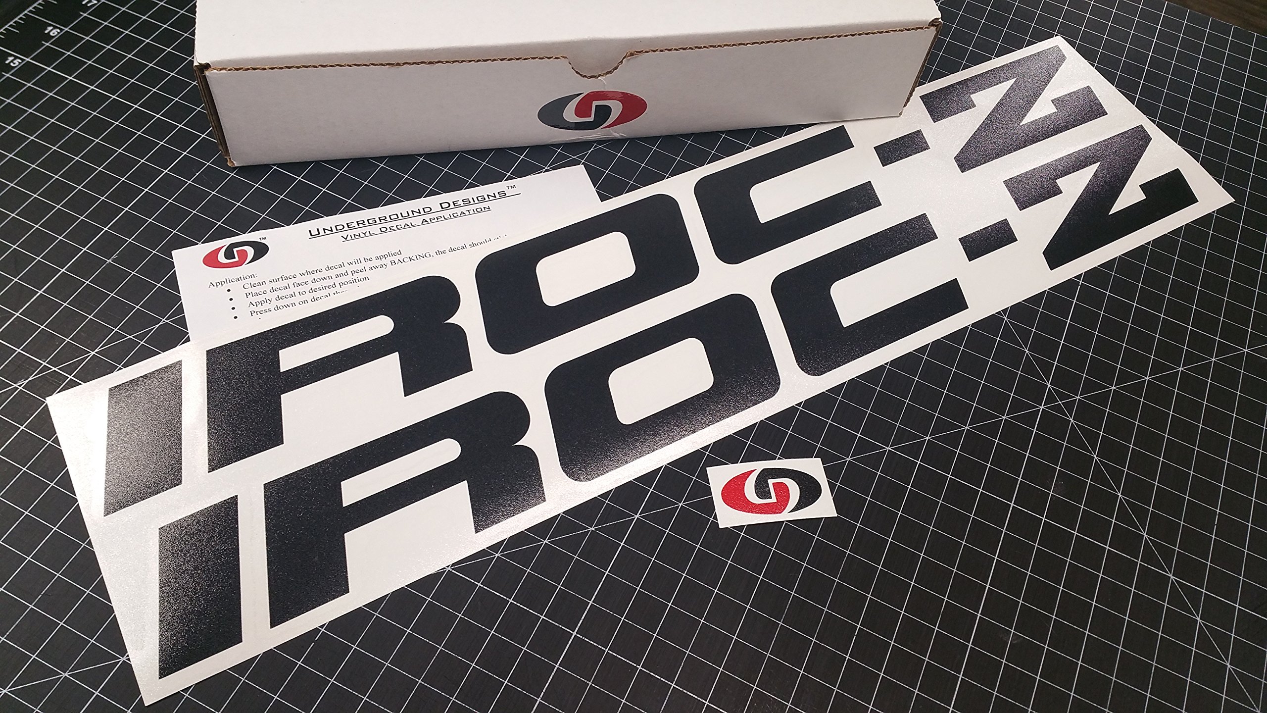 Amazon.com: UNDERGROUND DESIGNS IROC-Z Third Gen Camaro Door Decal Kit ...