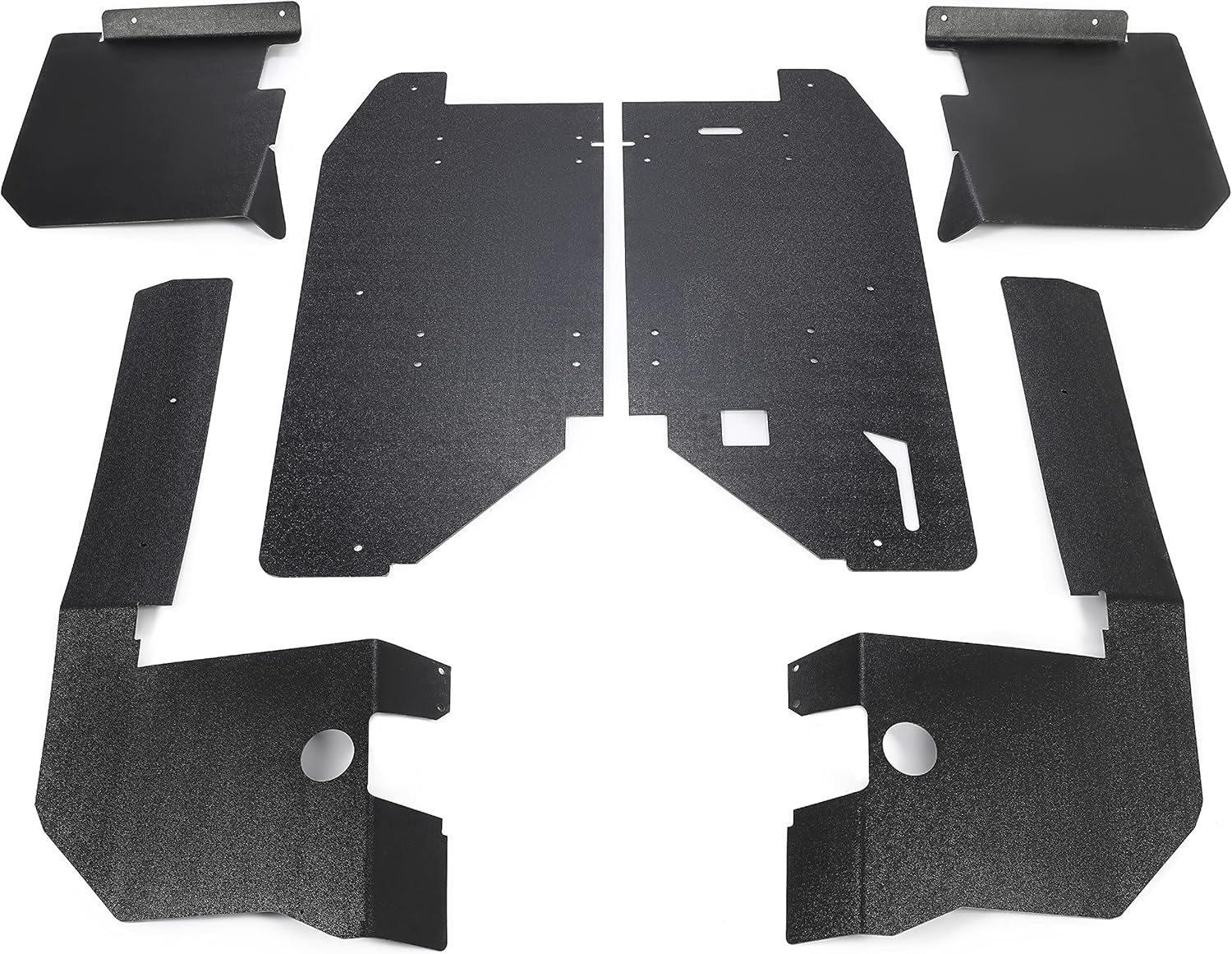 Amazon.com: KUAFU Fender Flares Compatible with 2015-2022 Polaris ...