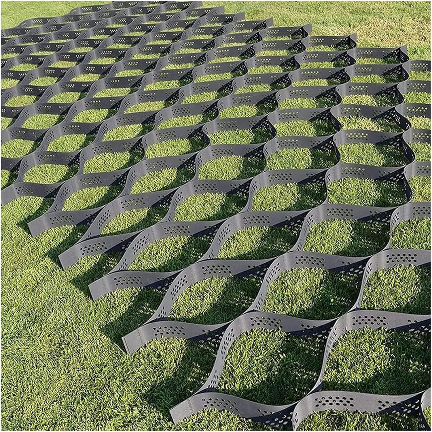 Amazon.com : FLOAPA 2" Honeycomb Geo Ground Grid Driveway Polyethylene ...