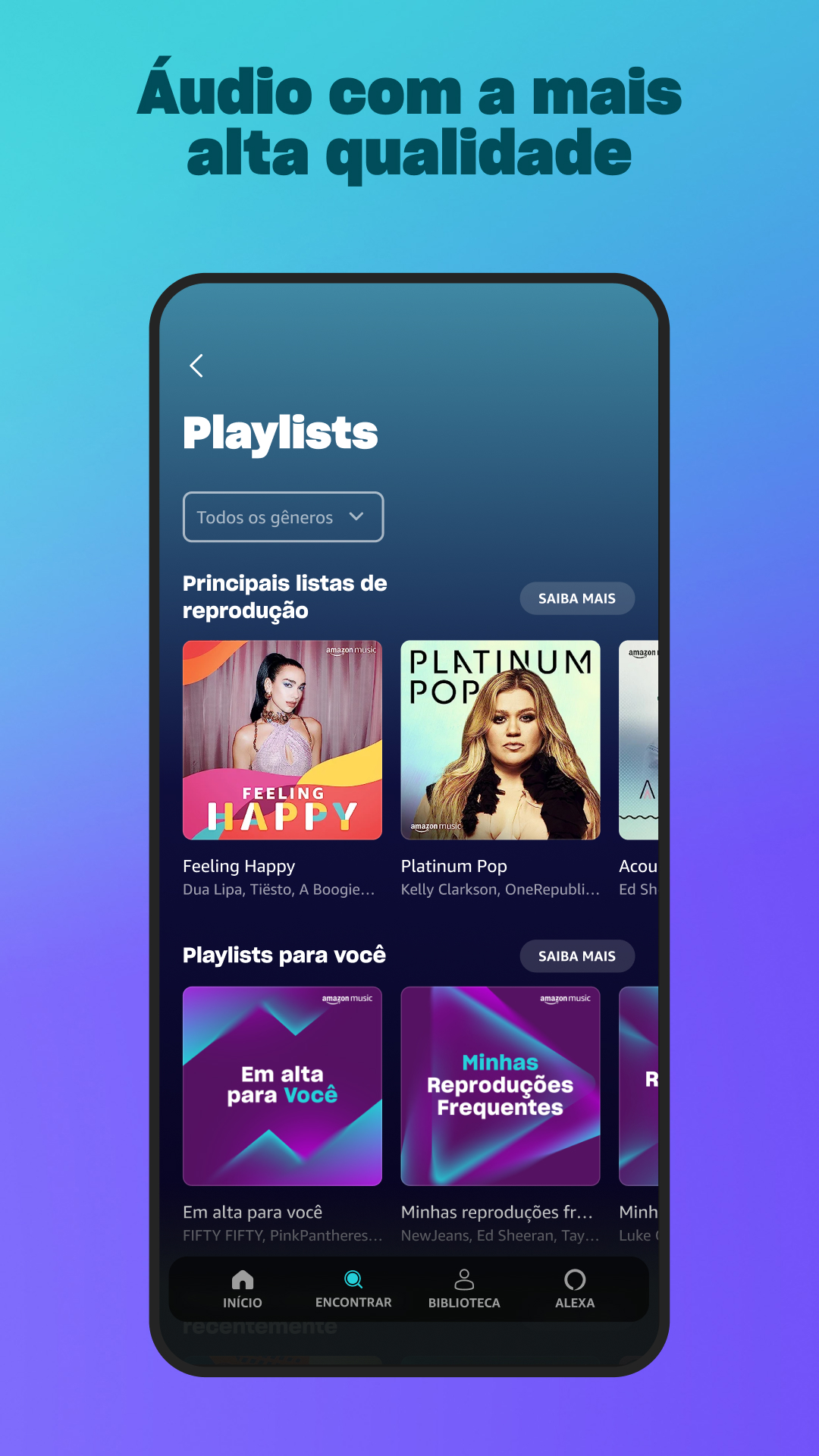 Amazon Music para Android - Aplicativo na Amazon Appstore