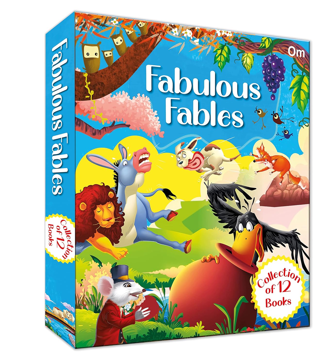 Buy Fabulous Fables - Collection of 12 Story Books for Kids - Colorful ...