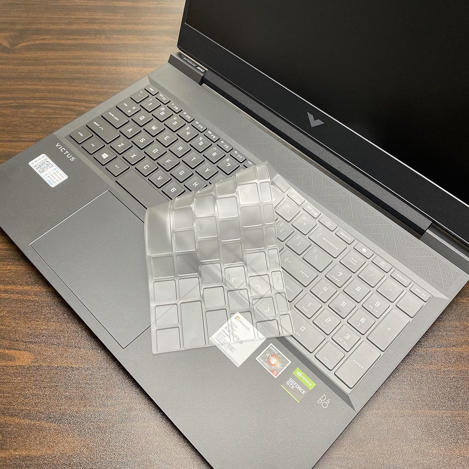 Amazon.com: Ultra Thin Keyboard Cover Skin for HP Victus 15.6" 15 ...