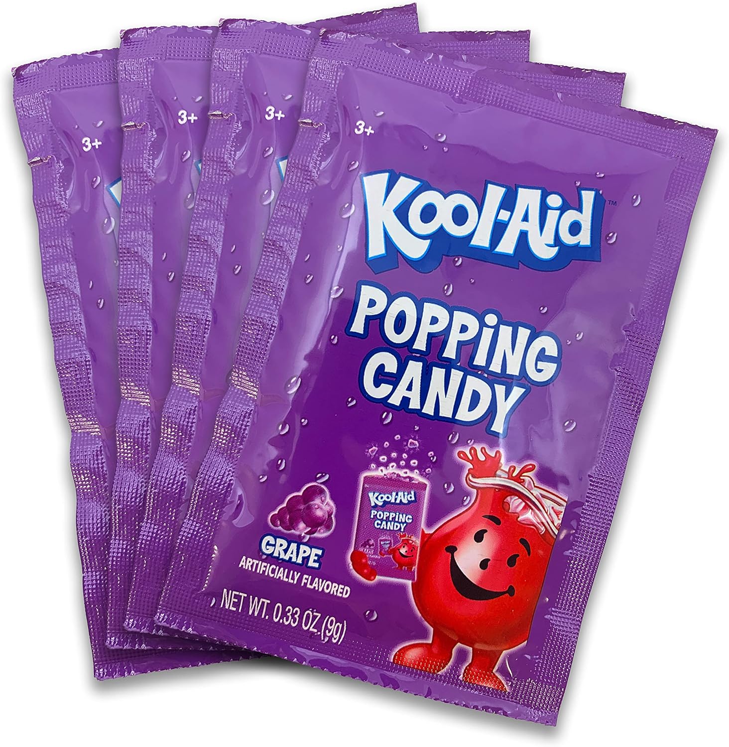 Grape Kool-Aid Popping Rock Candy | 4 Pack of Grape Kool-Aid Rock Candy ...