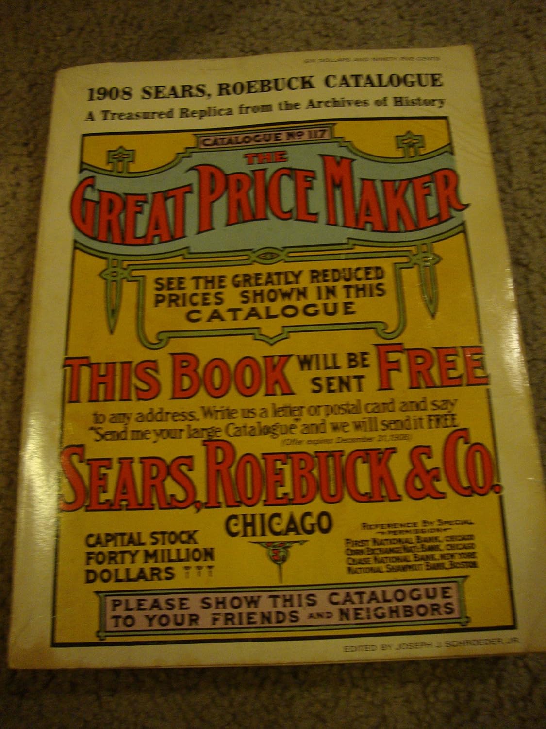 1908 Sears, Roebuck Catalogue; A Treasured Replica from the Archives of ...