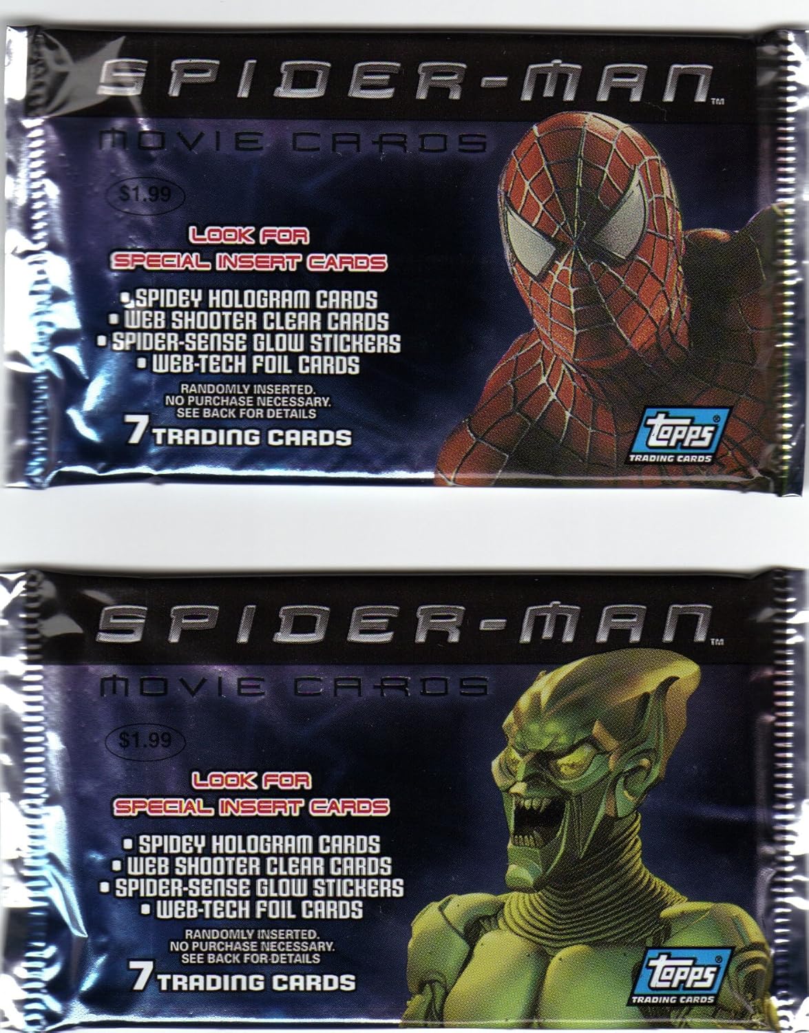 Amazon.com: Spider-man Movie Cards Topps Trading Cards : Marvel ...