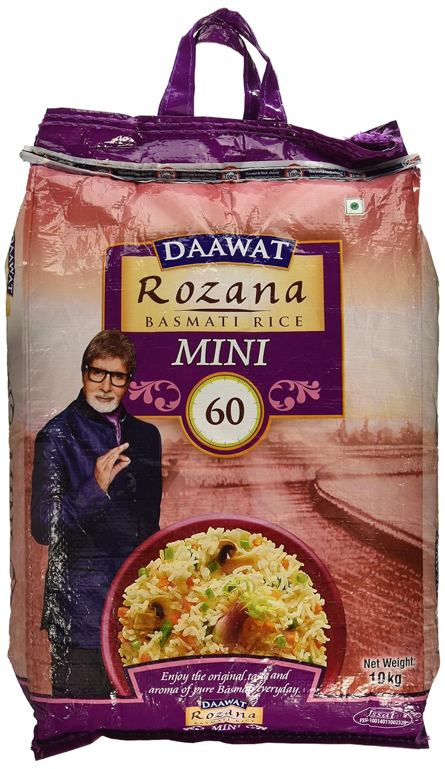 Daawat Rozana Mini Basmati Rice, 10 kg : Amazon.in: Grocery & Gourmet Foods