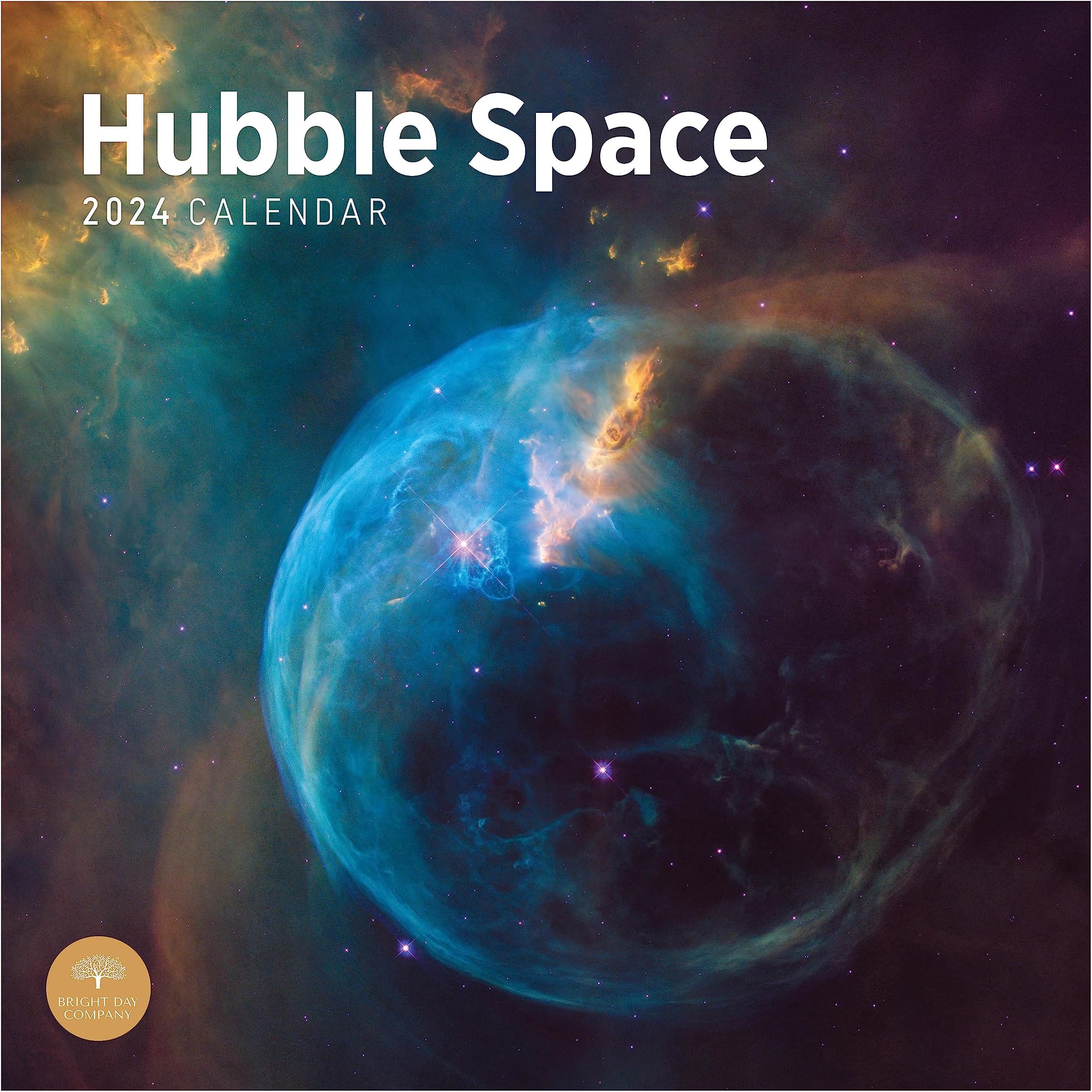 2024 Hubble Space Monthly Wall Calendar by Bright Day, 12 x 12 Inch ...
