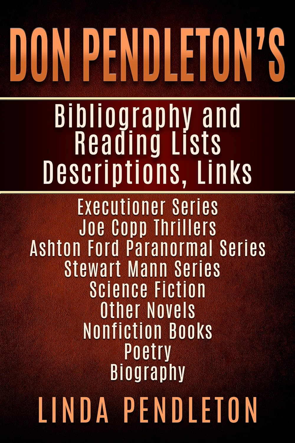 Don Pendleton's Bibliography, Reading List, Descriptions, Links ...