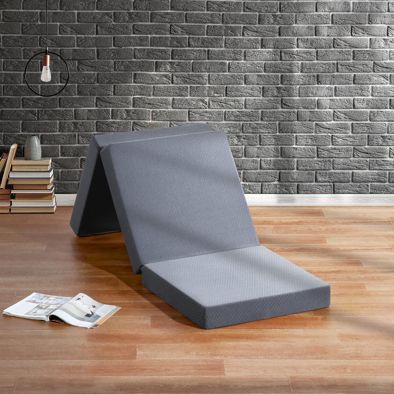 Olee sleep 10cm Tri-Folding Schaumstoffmatratze / Gästematratze ...