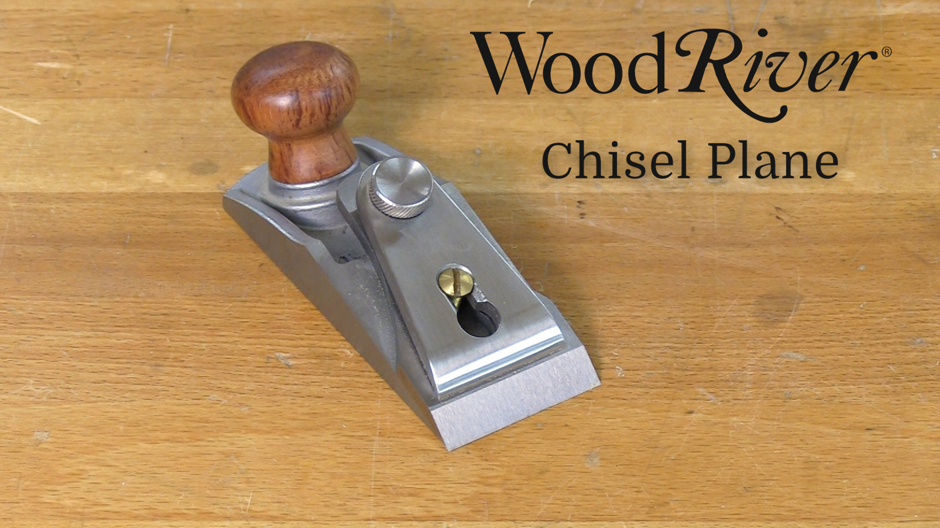 Watch WoodRiver Small Chisel Plane Video on Amazon Live