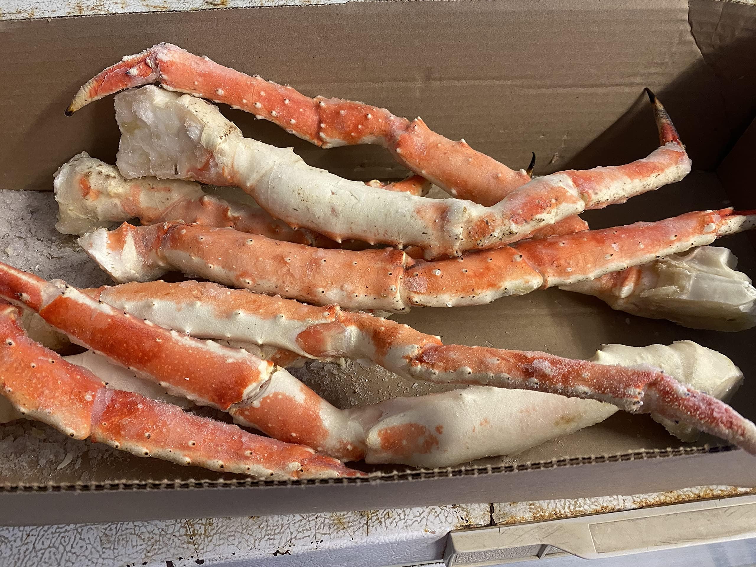 Amazon.com: Alaskan King Crab: Colossal Red King Crab Legs (6 LBS ...