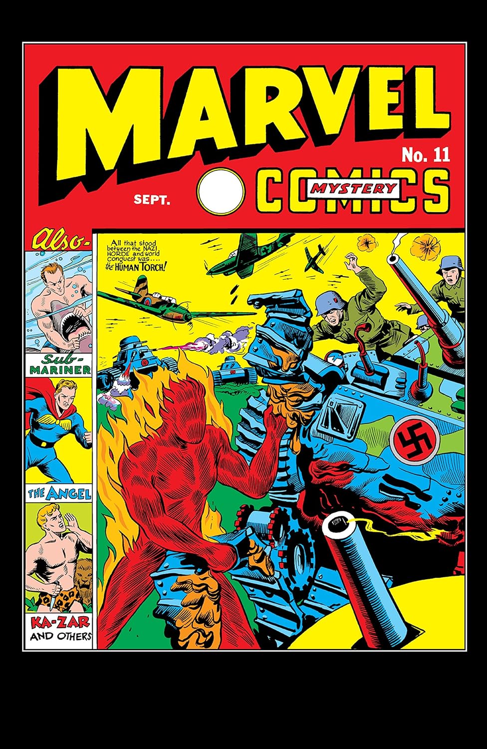 Amazon.com: Marvel Mystery Comics (1939-1949) #11 eBook : Burgos, Carl ...