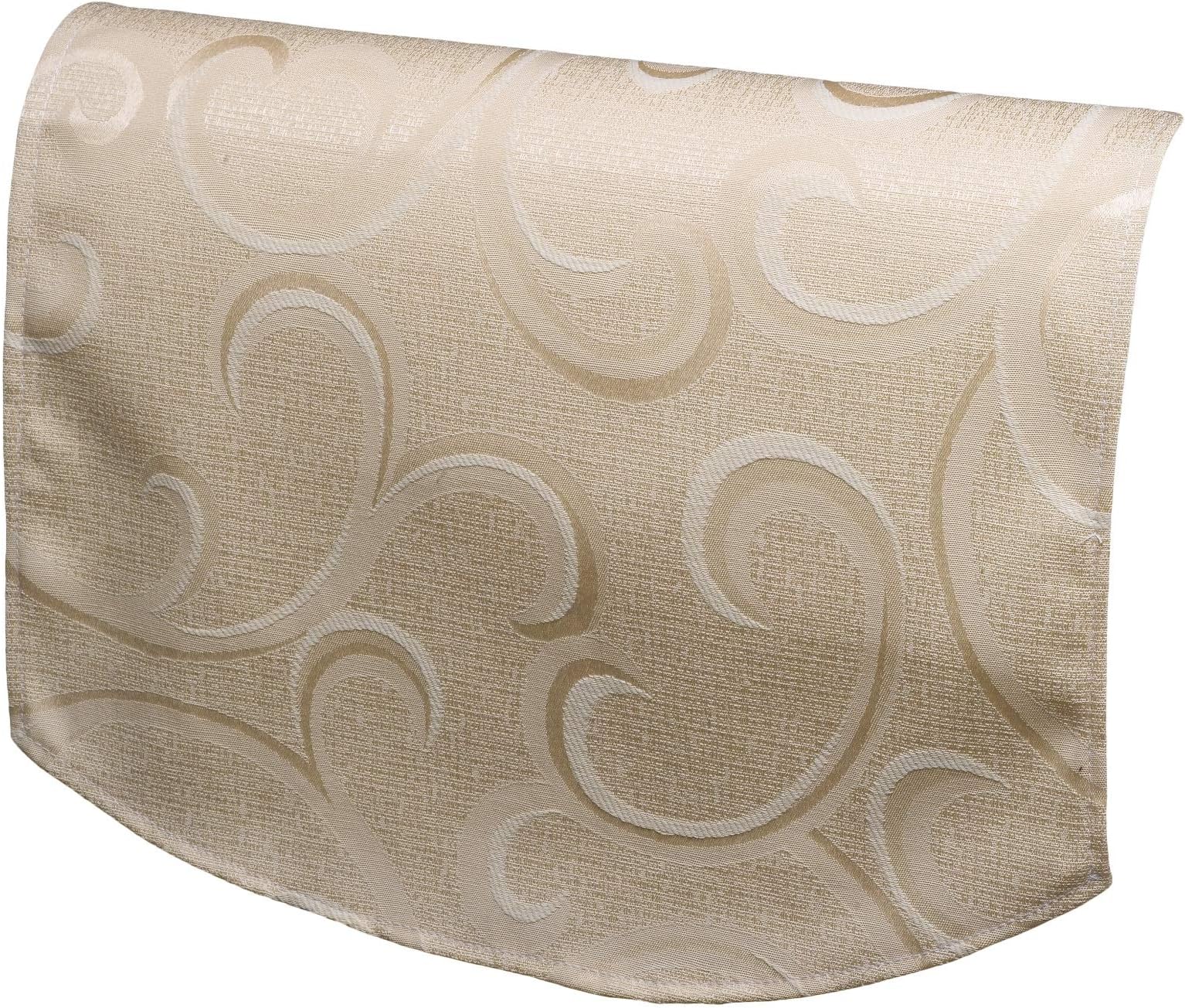 QPC Direct Swirl Design Chair Back (Cream) : Amazon.co.uk: Home & Kitchen