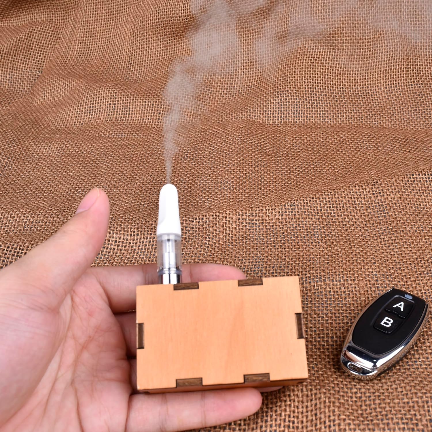 Rhomba Handheld Portable Smoke Machine - Miniature Smoke Machine for ...
