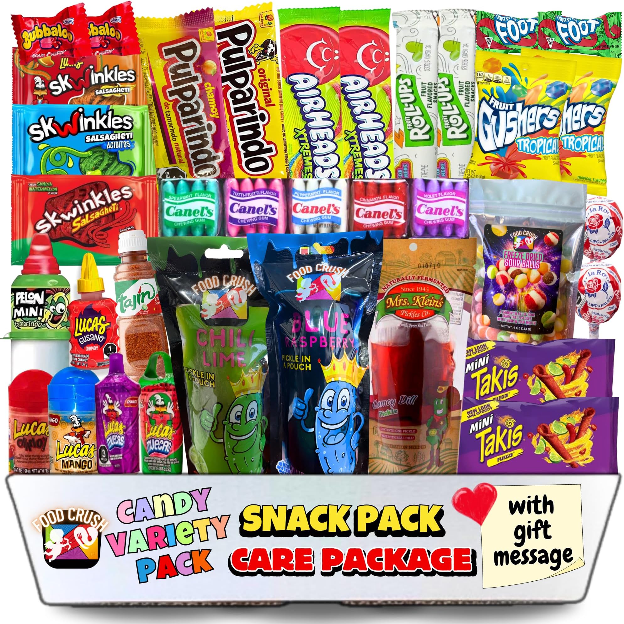 Amazon.com : Candy Variety Pack | Custom Snack Box Care Package ...