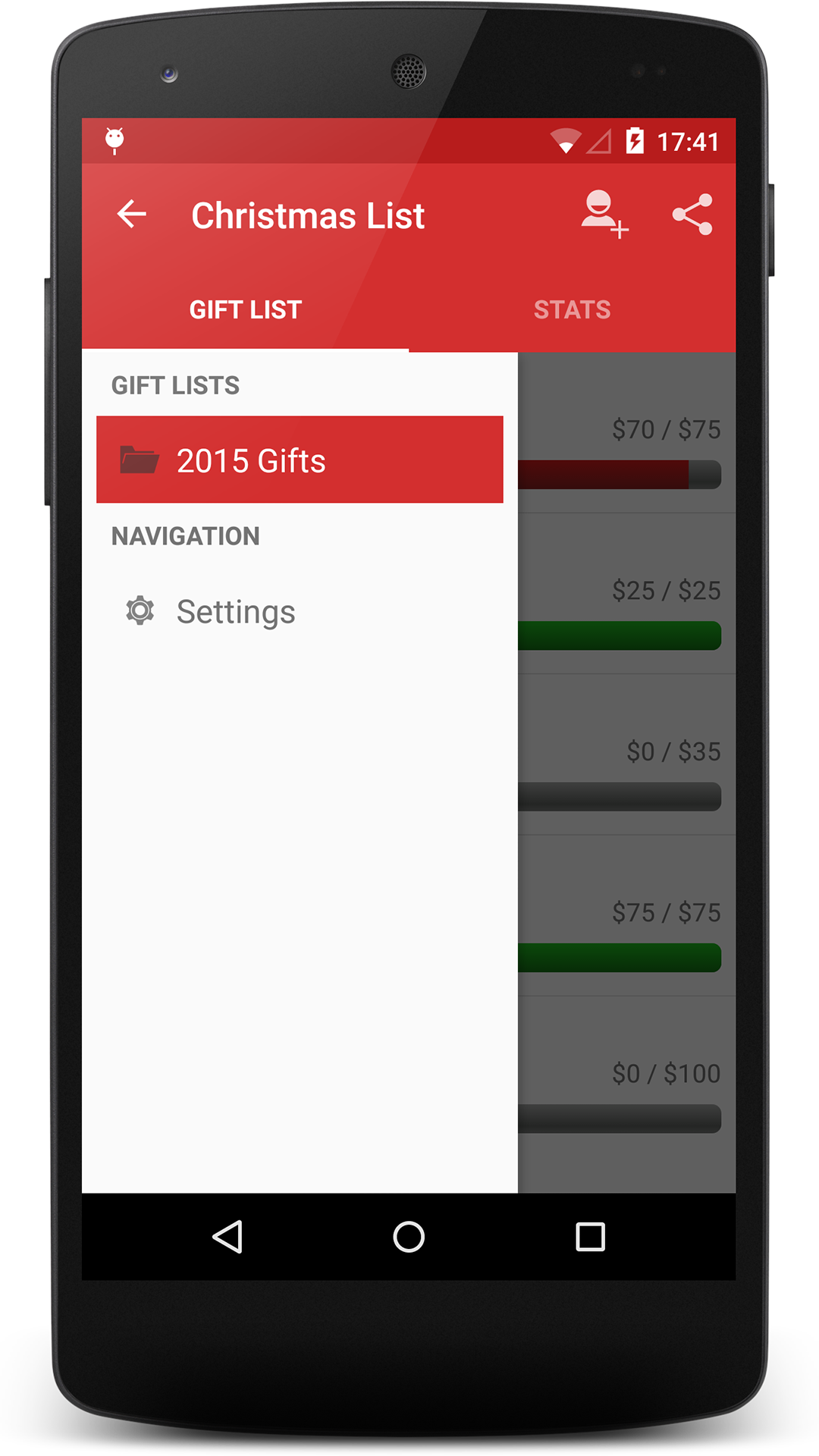 Christmas Gift List Amazon in Appstore For Android Christmas Gift List Amazon in Appstore For Android