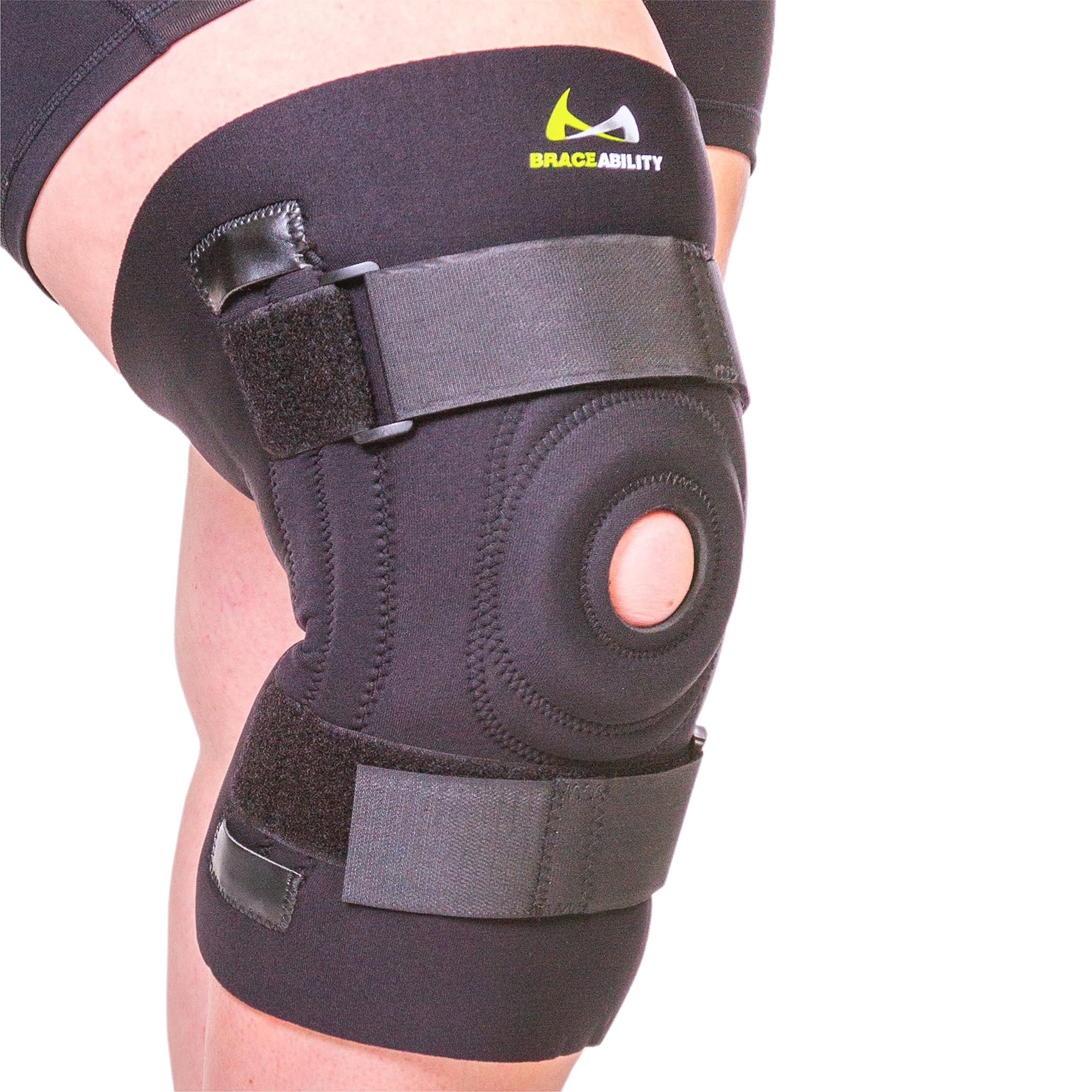 Amazon.com: BraceAbility Bariatric Knee Brace for Large Legs - Plus ...