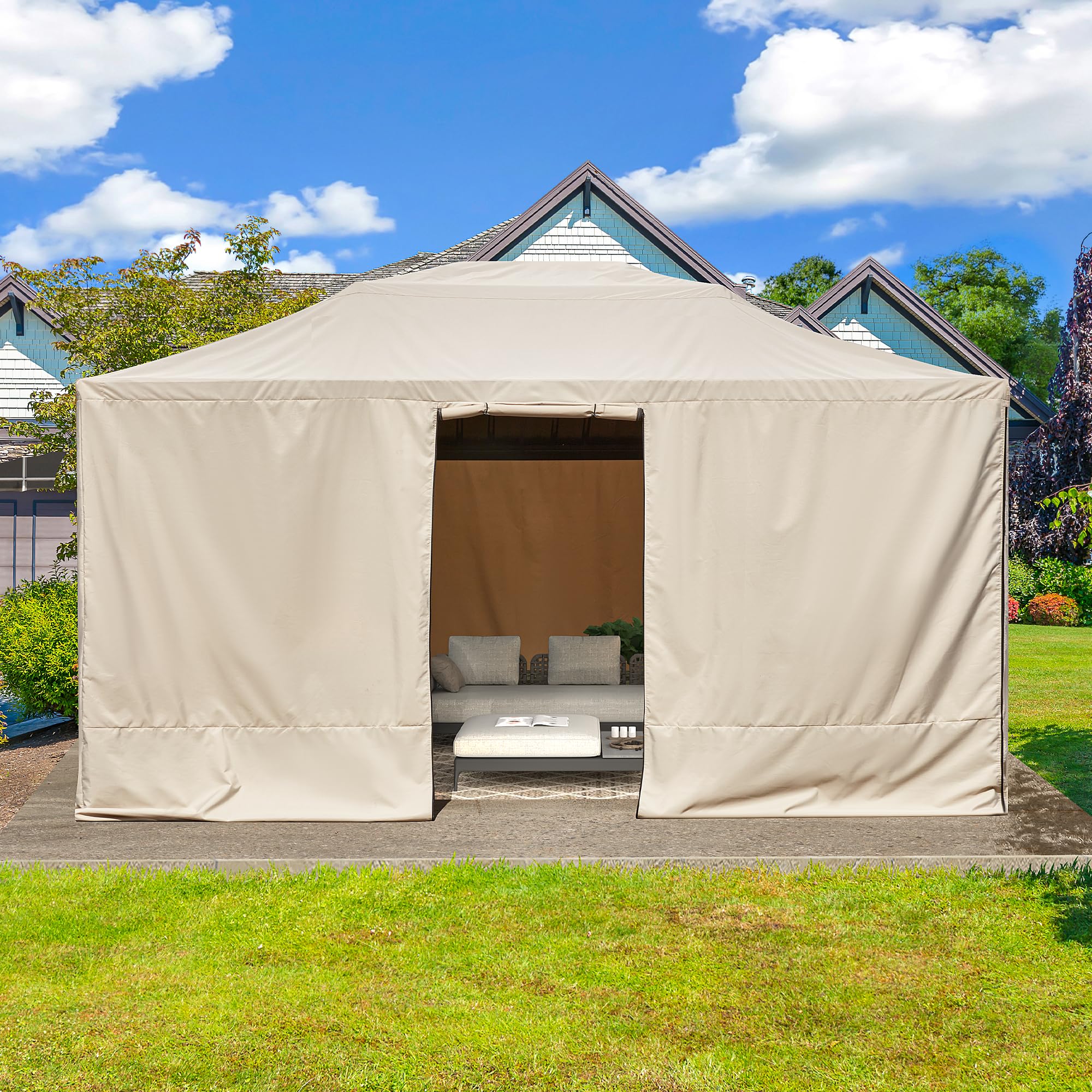 Amazon.com : YOLENY Winter Gazebo Cover for 12×14 Hardtop Gazebo ...