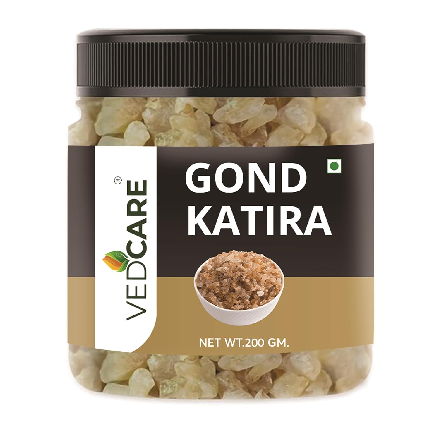 Vedcare Gond Katira Pure (Edible Gum) - 200 grams | Tragacanth Gum ...