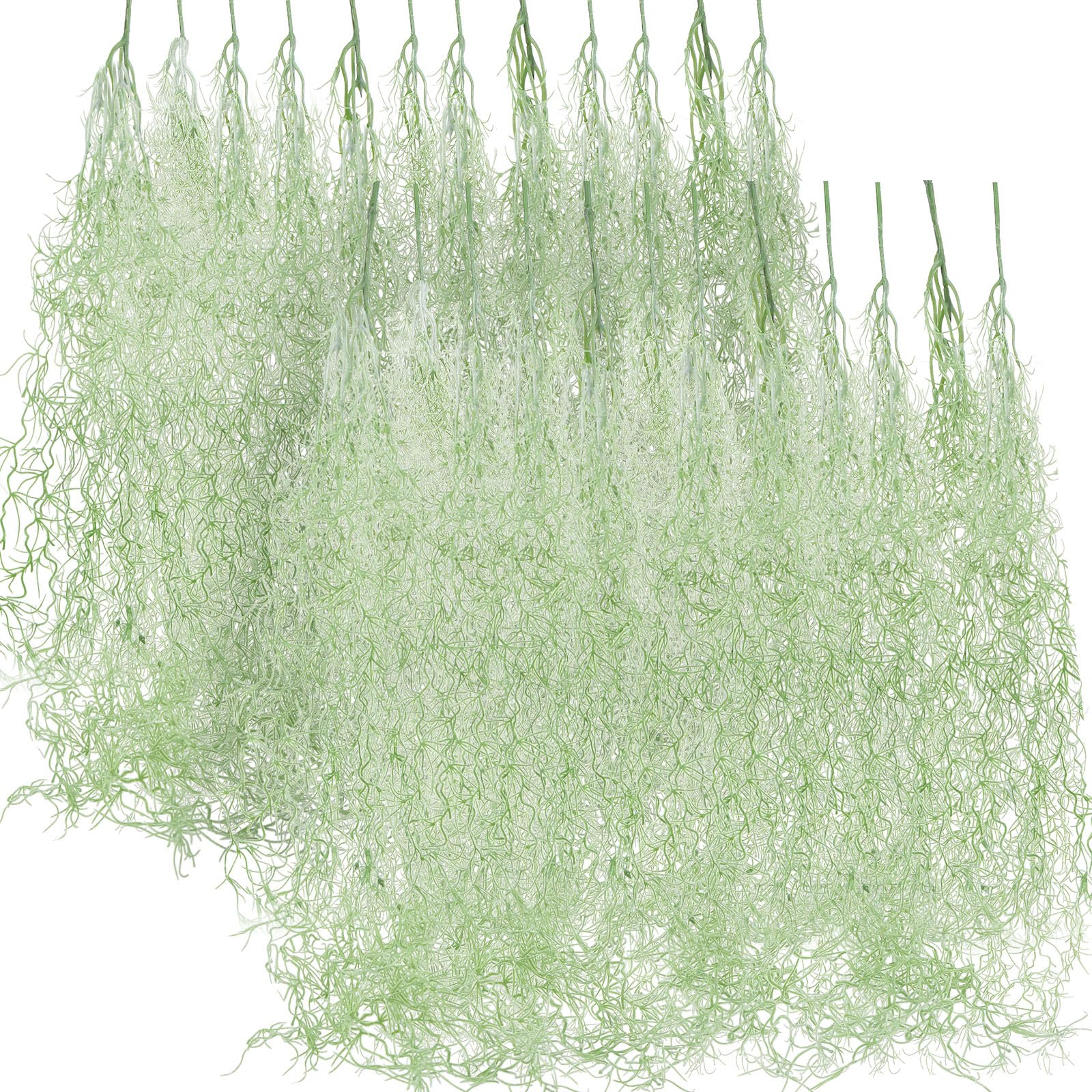 Amazon.com: Cindeer 24 Pack Fake Spanish Moss for Potted Plants Fake ...