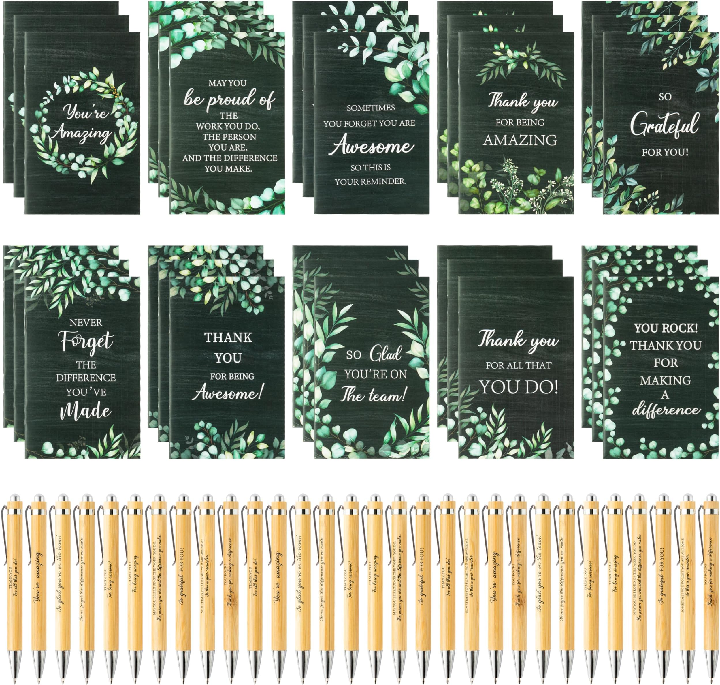 Amazon.com : 60P Christmas Employee Appreciation Gifts Notepads with ...